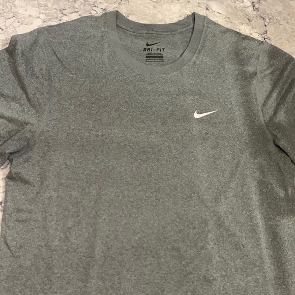 Nike | Shirts | Nike Dry Fit Mens Small Gray Shirt | Poshmark